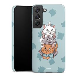 DeinDesign Galaxy S22 Handy Premium Case Smartphone Handyh&uuml;lle Schutzh&uuml;lle gl&auml;nzend Disney Aristocats Cat Premium Case