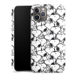 DeinDesign iPhone 12 Pro Handy Premium Case Smartphone Handyh&uuml;lle Schutzh&uuml;lle gl&auml;nzend Peanuts Snoopy Muster Premium Case