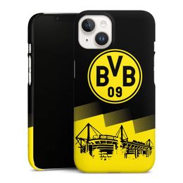 DeinDesign iPhone 14 Handy Premium Case Smartphone Handyh&uuml;lle Schutzh&uuml;lle matt Borussia Dortmund Stadium Bvb Premium Case