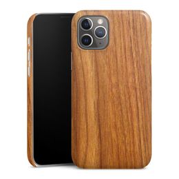 DeinDesign iPhone 12 Pro Handy Premium Case Smartphone Handyh&uuml;lle Schutzh&uuml;lle gl&auml;nzend Larch Wood Wooden Look Premium Case
