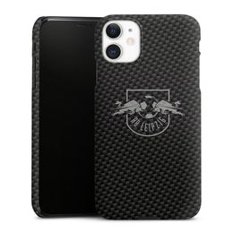 DeinDesign iPhone 11 Handy Premium Case Smartphone Handyh&uuml;lle Schutzh&uuml;lle matt Rb Leipzig Carbon Metallic Look Premium Case