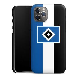 DeinDesign iPhone 12 Pro Handy Premium Case Smartphone Handyh&uuml;lle Schutzh&uuml;lle matt Stripes Hamburger Sv Hsv Premium Case