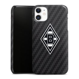 DeinDesign iPhone 11 Handy Premium Case Smartphone Handyh&uuml;lle Schutzh&uuml;lle gl&auml;nzend Gladbach Carbon Borussia M&ouml;nchengladbach Premium Case