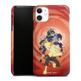 DeinDesign iPhone 11 Handy Premium Case Smartphone Handyh&uuml;lle Schutzh&uuml;lle gl&auml;nzend Sasuke Sakura Naruto Shippuden Premium Case