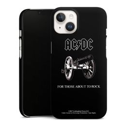 DeinDesign iPhone 14 Handy Premium Case Smartphone Handyh&uuml;lle Schutzh&uuml;lle matt Music Acdc Merchandise Premium Case