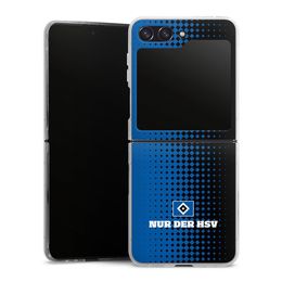 DeinDesign Galaxy Z Flip 5 Handy Hard Case Schutzh&uuml;lle transparent Smartphone Handy H&uuml;lle Logo Official Licensed Product Hsv Hard Case