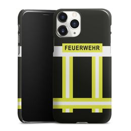 DeinDesign iPhone 11 Pro Handy Premium Case Smartphone Handyh&uuml;lle Schutzh&uuml;lle gl&auml;nzend Fire Fighter Fire Fighters Job Premium Case