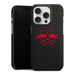 DeinDesign iPhone 15 Pro Handy Premium Case Smartphone Handyh&uuml;lle Schutzh&uuml;lle matt Rb Leipzig Official Licensed Product Carbon Premium Case
