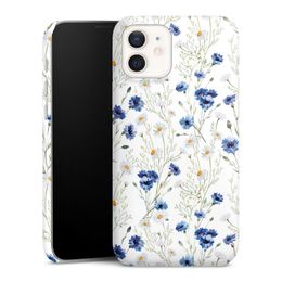 DeinDesign iPhone 12 Handy Premium Case Smartphone Handyh&uuml;lle Schutzh&uuml;lle matt Flowers Muster Flower Premium Case