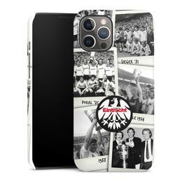 DeinDesign iPhone 12 Pro Max Handy Premium Case Smartphone Handyh&uuml;lle Schutzh&uuml;lle matt Official Licensed Product Retro Eintracht Frankfurt Premium Case