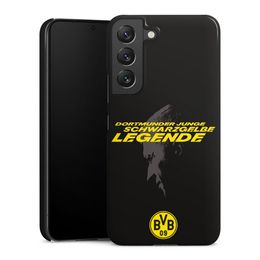 DeinDesign Galaxy S22 Handy Premium Case Smartphone Handyh&uuml;lle Schutzh&uuml;lle gl&auml;nzend Borussia Dortmund Bvb Marco Reus Premium Case