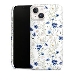DeinDesign iPhone 14 Handy Premium Case Smartphone Handyh&uuml;lle Schutzh&uuml;lle matt Flowers Muster Flower Premium Case