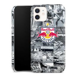 DeinDesign iPhone 12 Handy Premium Case Smartphone Handyh&uuml;lle Schutzh&uuml;lle gl&auml;nzend Salzburg Red Bull Fc Red Bull Salzburg Premium Case