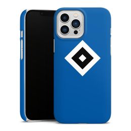 DeinDesign iPhone 13 Pro Max Handy Premium Case Smartphone Handyh&uuml;lle Schutzh&uuml;lle matt Logo Hsv Hamburger Sv Premium Case