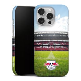 DeinDesign iPhone 16 Pro Handy Premium Case Smartphone Handyh&uuml;lle Schutzh&uuml;lle matt Stadium Rb Leipzig Official Licensed Product Premium Case