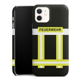 DeinDesign iPhone 12 Handy Premium Case Smartphone Handyh&uuml;lle Schutzh&uuml;lle matt Fire Fighters Job Fire Fighter Premium Case
