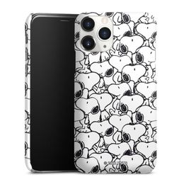 DeinDesign iPhone 11 Pro Handy Premium Case Smartphone Handyh&uuml;lle Schutzh&uuml;lle gl&auml;nzend Muster Snoopy Peanuts Premium Case