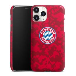 DeinDesign iPhone 11 Pro Handy Premium Case Smartphone Handyh&uuml;lle Schutzh&uuml;lle gl&auml;nzend Camouflage Fc Bayern M&uuml;nchen Fcb Premium Case