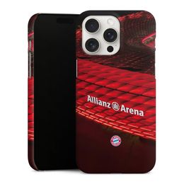 DeinDesign iPhone 15 Pro Max Handy Premium Case Smartphone Handyh&uuml;lle Schutzh&uuml;lle matt Fc Bayern M&uuml;nchen Stadium Fcb Premium Case
