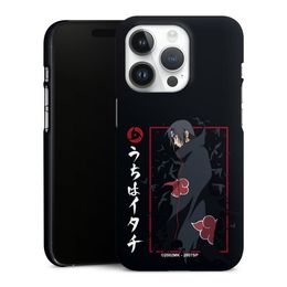 DeinDesign iPhone 14 Pro Handy Premium Case Smartphone Handyh&uuml;lle Schutzh&uuml;lle matt Official Licensed Product Naruto Shippuden Itachi Uchiha Premium Case