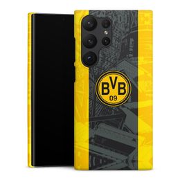 DeinDesign Galaxy S23 Ultra Handy Premium Case Smartphone Handyh&uuml;lle Schutzh&uuml;lle matt Bvb Borussia Dortmund Stadium Premium Case