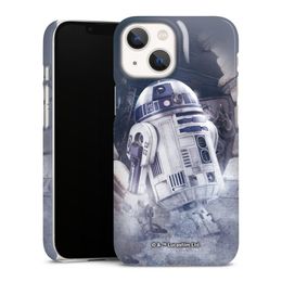 DeinDesign iPhone 13 Mini Handy Premium Case Smartphone Handyh&uuml;lle Schutzh&uuml;lle gl&auml;nzend Robot Merchandise Star Wars Premium Case