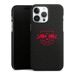 DeinDesign iPhone 14 Pro Max Handy Premium Case Smartphone Handyh&uuml;lle Schutzh&uuml;lle matt Rb Leipzig Official Licensed Product Carbon Premium Case