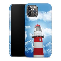DeinDesign iPhone 12 Pro Max Handy Premium Case Smartphone Handyh&uuml;lle Schutzh&uuml;lle matt Cloud Lighthouse Sky Premium Case