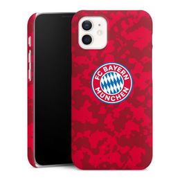 DeinDesign iPhone 12 mini Handy Premium Case Smartphone Handyh&uuml;lle Schutzh&uuml;lle matt Camouflage Fc Bayern M&uuml;nchen Fcb Premium Case