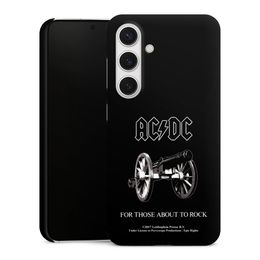 DeinDesign Galaxy S24 Handy Premium Case Smartphone Handyh&uuml;lle Schutzh&uuml;lle matt Music Acdc Merchandise Premium Case
