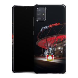 DeinDesign Galaxy A51 Handy Premium Case Smartphone Handyh&uuml;lle Schutzh&uuml;lle gl&auml;nzend Official Licensed Product Bayer 04 Leverkusen Stadium Premium Case