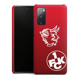 DeinDesign Galaxy S20 FE Handy Premium Case Smartphone Handyh&uuml;lle Schutzh&uuml;lle matt 1. Fc Kaiserslautern Official Licensed Product Devil Premium Case