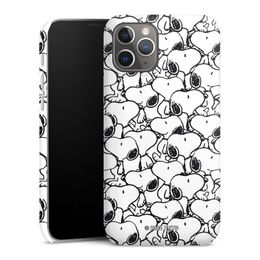 DeinDesign iPhone 12 Pro Handy Premium Case Smartphone Handyh&uuml;lle Schutzh&uuml;lle matt Peanuts Snoopy Muster Premium Case