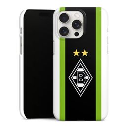 DeinDesign iPhone 15 Pro Max Handy Premium Case Smartphone Handyh&uuml;lle Schutzh&uuml;lle gl&auml;nzend Logo Gladbach Borussia M&ouml;nchengladbach Premium Case