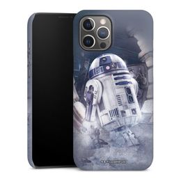 DeinDesign iPhone 12 Pro Max Handy Premium Case Smartphone Handyh&uuml;lle Schutzh&uuml;lle matt Robot Merchandise Star Wars Premium Case