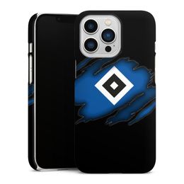 DeinDesign iPhone 13 Pro Handy Premium Case Smartphone Handyh&uuml;lle Schutzh&uuml;lle matt Official Licensed Product Hsv Hamburger Sv Premium Case