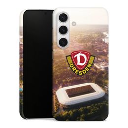 DeinDesign Galaxy S24 Handy Premium Case Smartphone Handyh&uuml;lle Schutzh&uuml;lle matt Sgd Sg Dynamo Dresden Stadium Premium Case