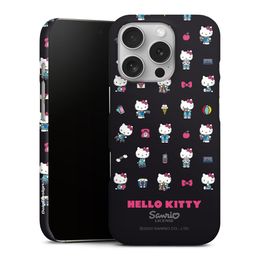 DeinDesign iPhone 16 Pro Handy Premium Case Smartphone Handyh&uuml;lle Schutzh&uuml;lle matt Hello Kitty Kindheit Merchandise Premium Case