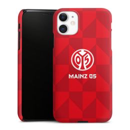 DeinDesign iPhone 11 Handy Premium Case Smartphone Handyh&uuml;lle Schutzh&uuml;lle matt Official Licensed Product Merchandise Mainz 05 Premium Case