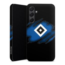 DeinDesign Galaxy A35 5G Handy Premium Case Smartphone Handyh&uuml;lle Schutzh&uuml;lle matt Official Licensed Product Hsv Hamburger Sv Premium Case