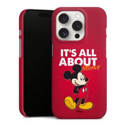 DeinDesign iPhone 15 Pro Handy Premium Case Smartphone Handyh&uuml;lle Schutzh&uuml;lle matt Disney Official Licensed Product Mouse Premium Case