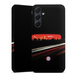 DeinDesign Galaxy A55 5G Handy Premium Case Smartphone Handyh&uuml;lle Schutzh&uuml;lle matt Fcb Fc Bayern M&uuml;nchen Stadium Premium Case