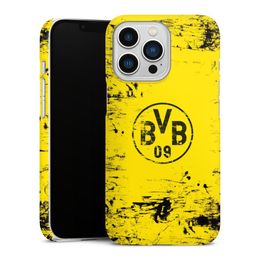 DeinDesign iPhone 13 Pro Handy Premium Case Smartphone Handyh&uuml;lle Schutzh&uuml;lle matt Bvb Official Licensed Product Borussia Dortmund Premium Case