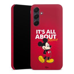 DeinDesign Galaxy A55 5G Handy Premium Case Smartphone Handyh&uuml;lle Schutzh&uuml;lle matt Disney Official Licensed Product Mouse Premium Case