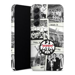 DeinDesign Galaxy A35 5G Handy Premium Case Smartphone Handyh&uuml;lle Schutzh&uuml;lle matt Retro Official Licensed Product Eintracht Frankfurt Premium Case