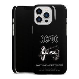 DeinDesign iPhone 13 Pro Handy Premium Case Smartphone Handyh&uuml;lle Schutzh&uuml;lle gl&auml;nzend Music Acdc Merchandise Premium Case