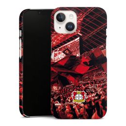 DeinDesign iPhone 14 Handy Premium Case Smartphone Handyh&uuml;lle Schutzh&uuml;lle matt Merchandise Official Licensed Product Bayer 04 Leverkusen Premium Case