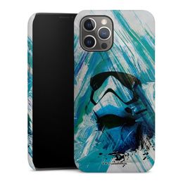 DeinDesign iPhone 12 Pro Max Handy Premium Case Smartphone Handyh&uuml;lle Schutzh&uuml;lle matt Colourful Stormtrooper Star Wars Premium Case