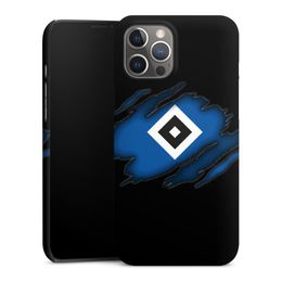 DeinDesign iPhone 12 Pro Max Handy Premium Case Smartphone Handyh&uuml;lle Schutzh&uuml;lle matt Official Licensed Product Hsv Hamburger Sv Premium Case