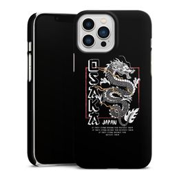 DeinDesign iPhone 13 Pro Max Handy Premium Case Smartphone Handyh&uuml;lle Schutzh&uuml;lle matt Ocean Dragon Japan Premium Case